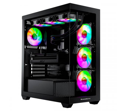 Sevenhero EL2 Mid-Tower Gaming Computer Case - HyperTitan